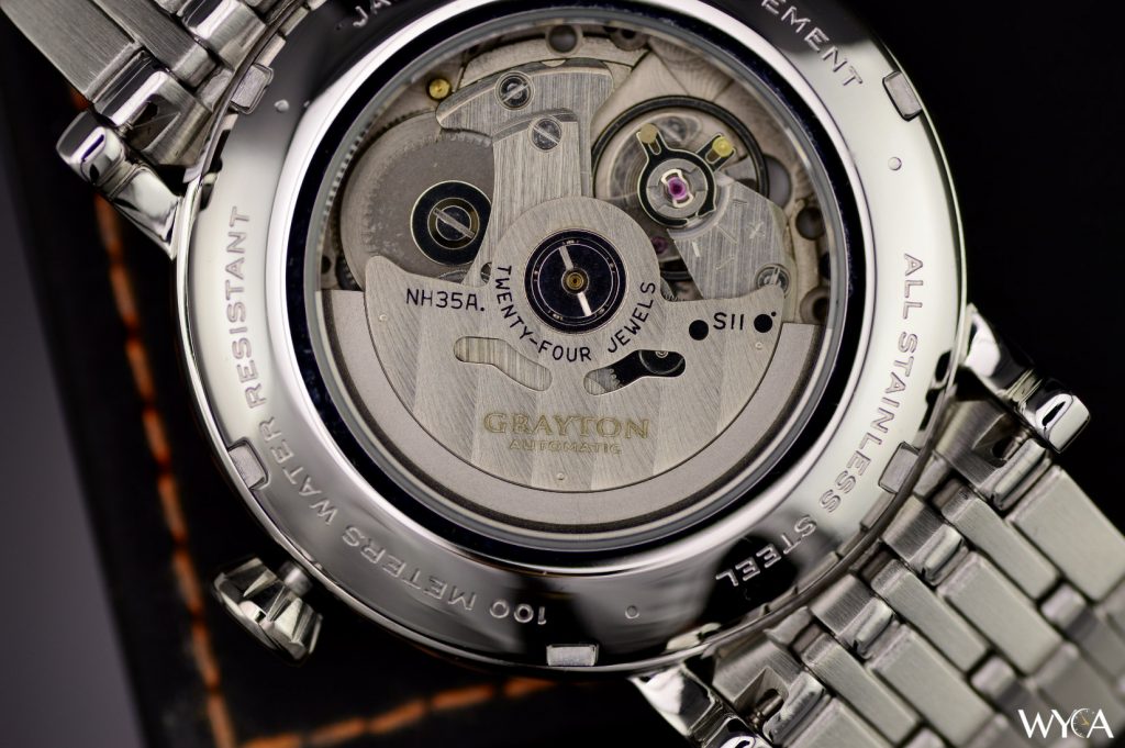 Grayton Automatic Watch Review | Reviews by WYCA