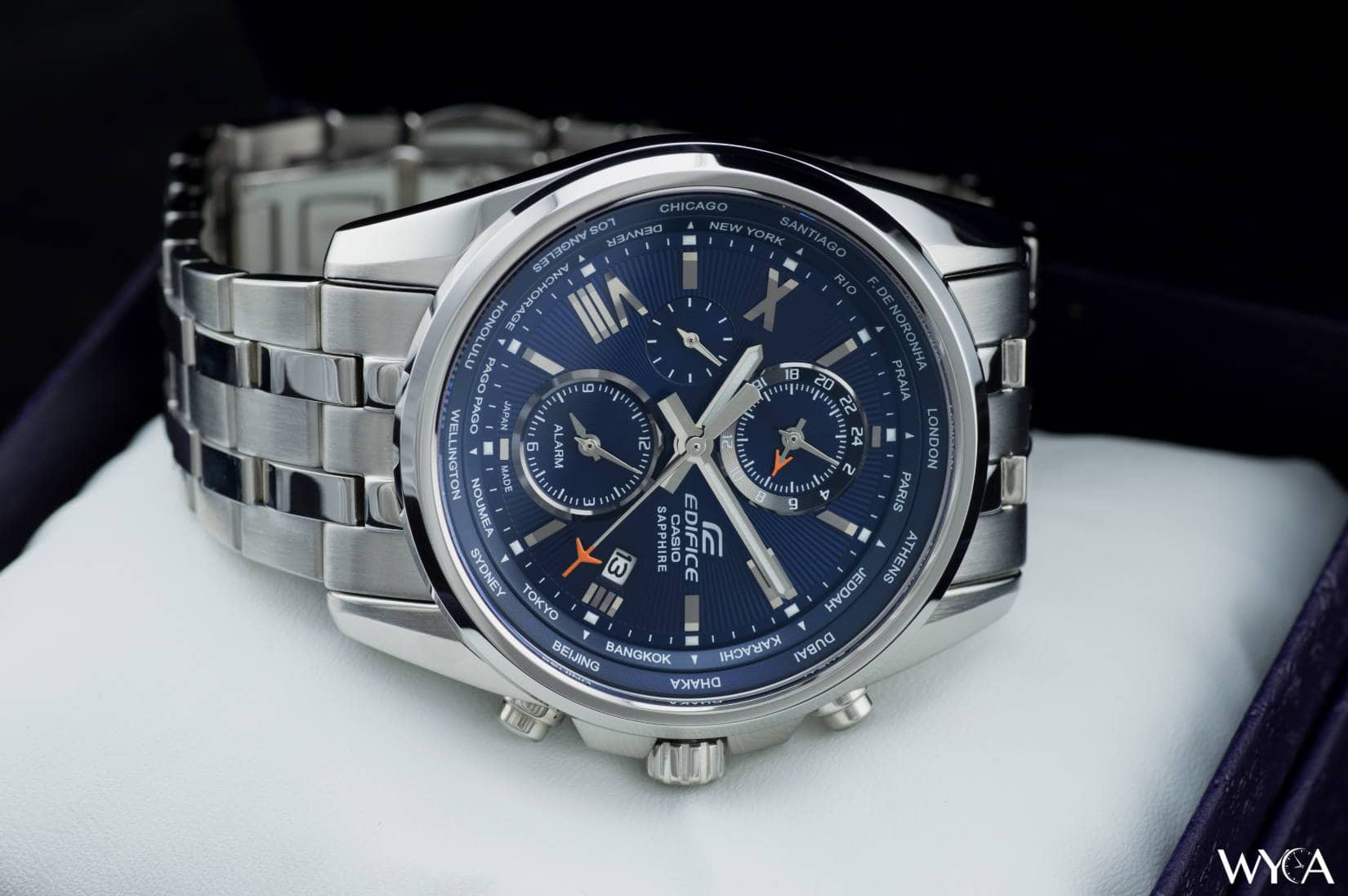 Casio Edifice World Time Review Reviews By WYCA Casio Edifice World Time Review Reviews By WYCA